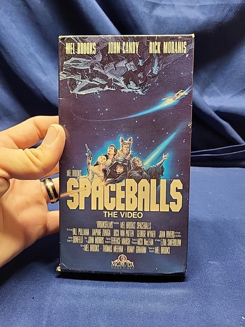 SPACEBALLS (VHS, 1988) Mel Brooks John Candy Rick Moranis Original ...