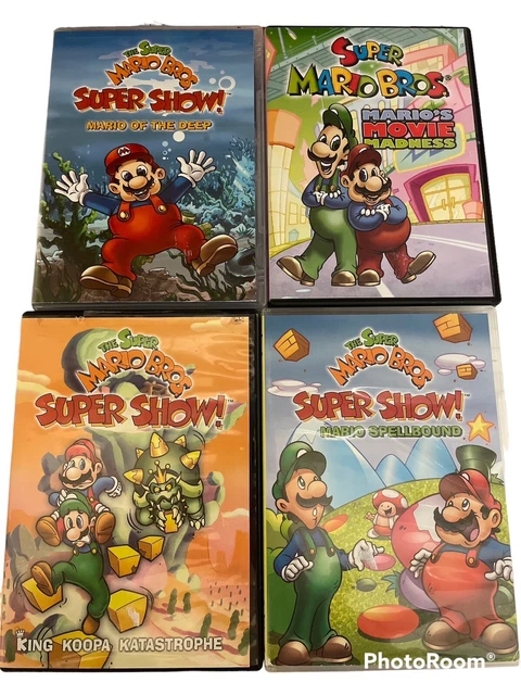 LOT DE 4 Super Mario Bros./Super Spectacle, Dvd Mario Movie Madness EUR ...