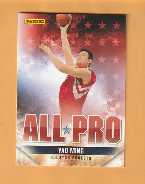 YAO MING HOUSTON Rockets 2009-10 Panini All-Pro Team #8 6T EUR 3,86 ...
