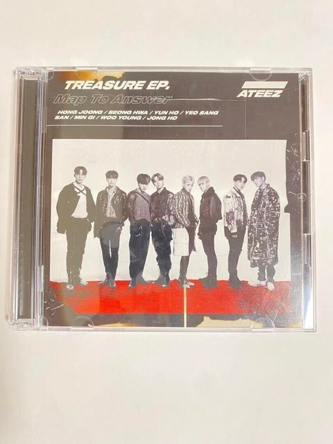 ATEEZ TRÉSOR EP. Map To Answer Type A Première édition limitée CD DVD ...