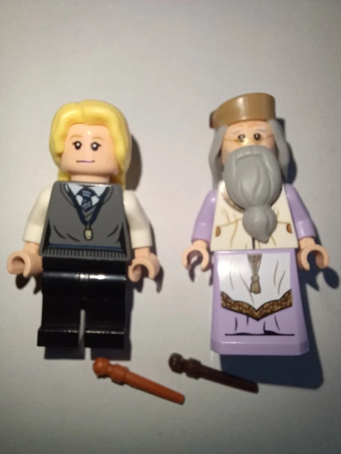 LEGO HARRY POTTER minifigure dumbledore hp190 luna lovegood hp239 75966 ...
