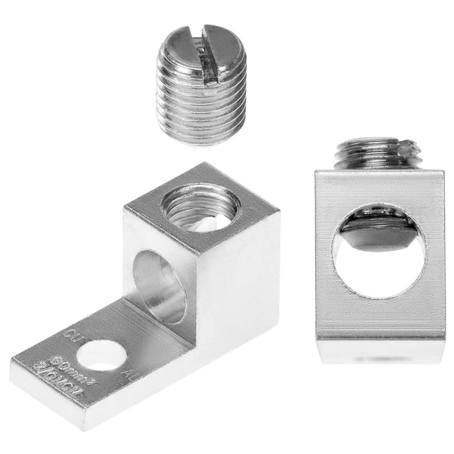 10 PIECES SINGLE Pole Quick Connect Terminals for Wiring Aluminum Alloy ...
