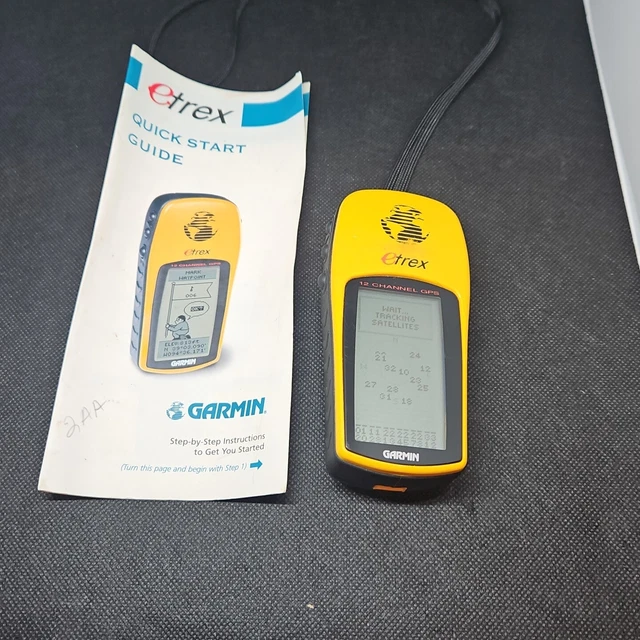 GARMIN ETREX HANDHELD 12 Channel GPS Navigation System $56.78 - PicClick CA