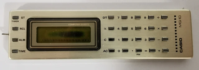 RARE ANCIENNE MACHINE A Calculer Casio Mq-10 - Vintage Calculator EUR 9 ...