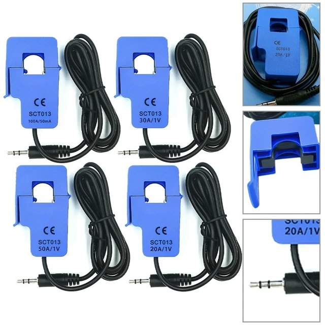 TRANSFORMER CURRENT SENSOR Current Transformer Non-Intrusive SCT-013 ...