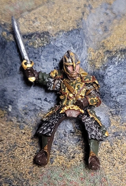 LOTR THEODRED ROHAN Royal Guard Rohirrim Miniatura Raro Il Signore ...