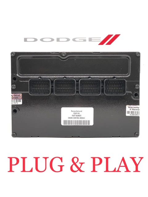 2006 DODGE RAM 5.7L PCM ECU ECM Engine Computer 05094275 PLUG & PLAY ...