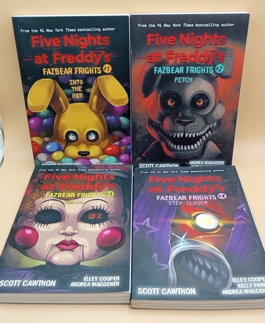 FIVE NIGHTS AT Freddy's by Scott Cawthon Fazbear Frights Collection 1-4 ...
