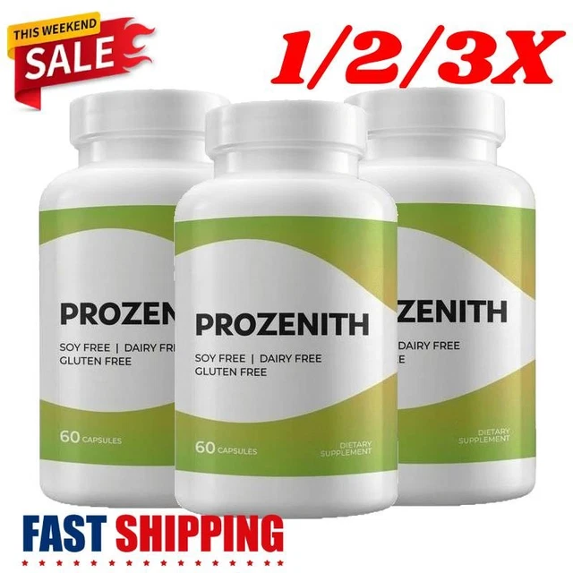 1-3X FAT ZINC Capsules Prozenith Soy Free|Dairy Free Gluten Free ...
