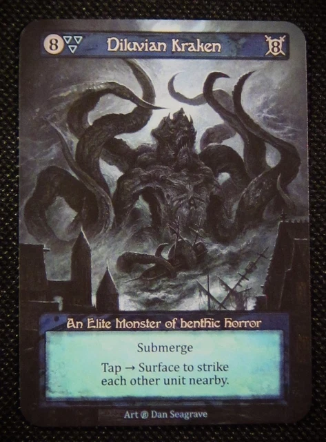 DILUVIAN KRAKEN ELITE Beta Sorcery Contested Realm $0.99 - PicClick CA