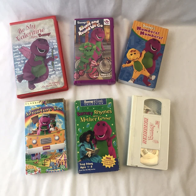 BARNEY VHS MOVIE Lot 6 Cartoon Vintage £13.96 - PicClick UK