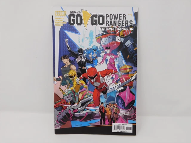 SABAN'S GO GO Power Rangers Forever Rangers 1 A Boom Variant Comic 2019 ...