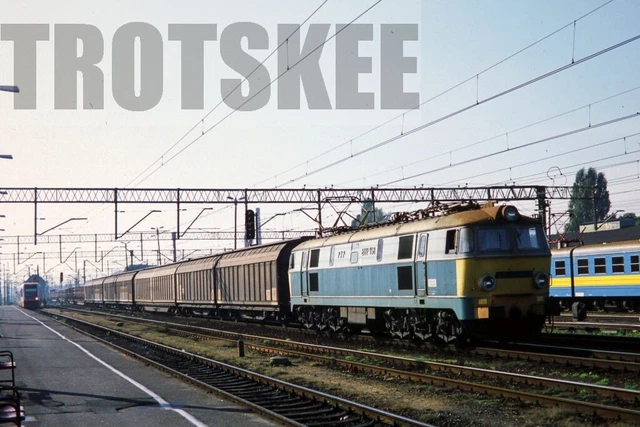 35MM SLIDE PKP Poland Railways Electric Loco ET22 458 2006 Original £4.98 - PicClick UK