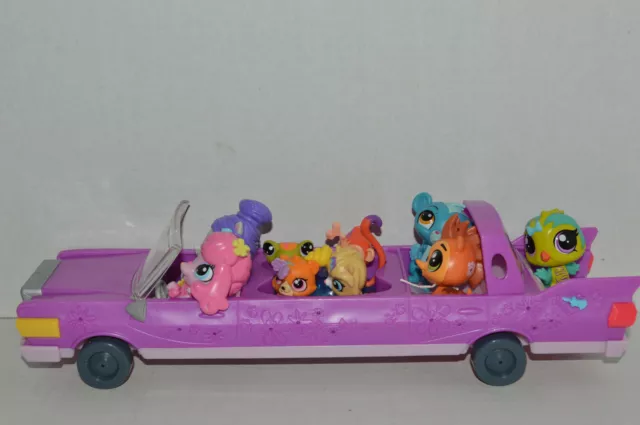LITTLEST PET SHOP 3847 GLITZY Gaynor Poodle Delilah 4015 Set Pet Limousine 49.99 PicClick