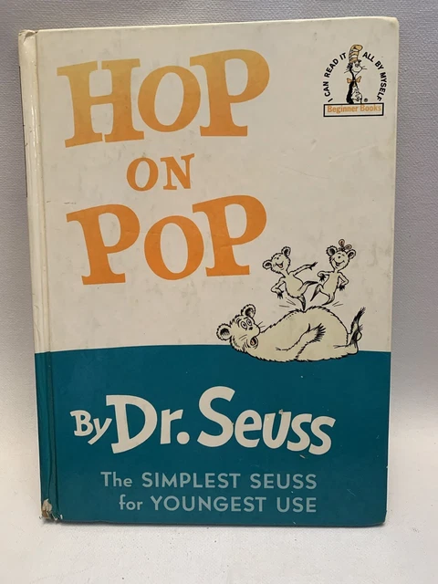 HOP ON POP by Dr. Seuss (1963)~Vintage £3.16 - PicClick UK