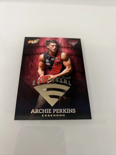 ARCHIE PERKINS GOLD Essential Variation Select Footy Stars AFL Card $2. ...