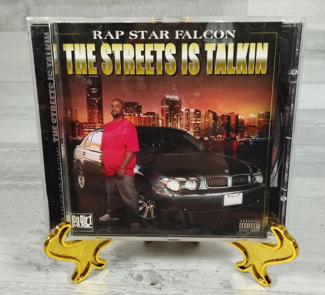 RAP STAR FALCON - The Streets Is Talkin CD 2015 Hip Hop Gangsta Thug ...