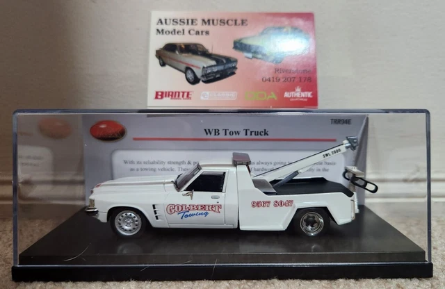 1:43 TRAX HOLDEN WB Statesman Front 1 Tonner Tow Truck – Golbert Towing ...