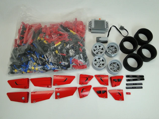 LEGO TECHNIC 8070 Sports Car Sportscar Power Function Complete £151.90 ...