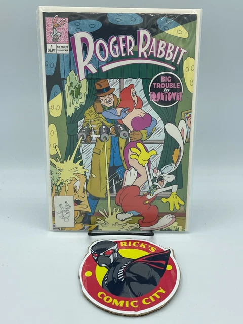 ROGER RABBIT #4 Walt Disney Comics see pics for condition EUR 6,86 ...