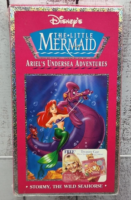 DISNEY LITTLE MERMAID Ariel's Undersea Adventures VHS Video Tape Stormy ...
