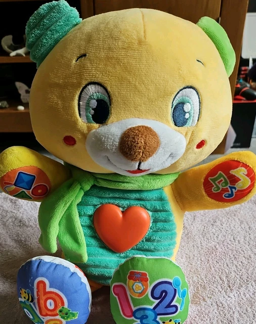 CLEMENTONI INTERACTIVE MUSICAL Talking Singing ABC Soft Plush Teddy ...