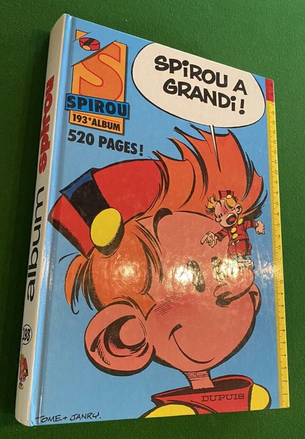 RARE : RELIURE Recueil Album du journal SPIROU N° 193 - 1989 - Très Bel Etat EUR 110,00 ...