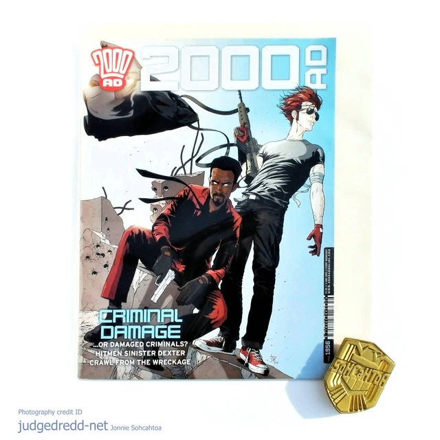 2000AD PROG 1956 Judge Dredd Comic Issue Very Good to Excellent ...