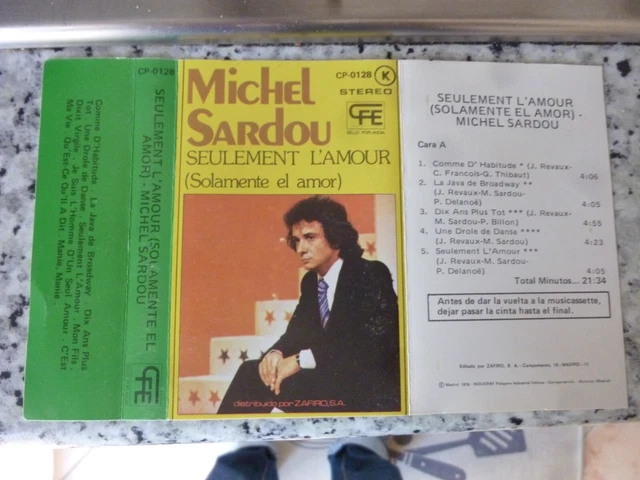 MICHEL SARDOU CASSETTE Audio EUR 10,00 - PicClick FR