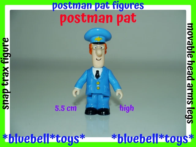 POSTMAN PAT FIGURES POSTMAN PAT Snap Trax Figure with Movable Parts 5,5 ...