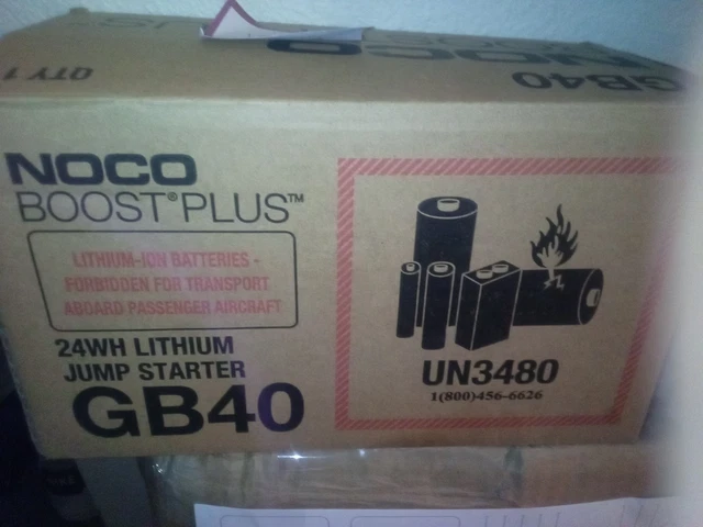 NOCO BOOST PLUS GB40 1000A 12V UltraSafe Portable Lithium Batterie Jump ...