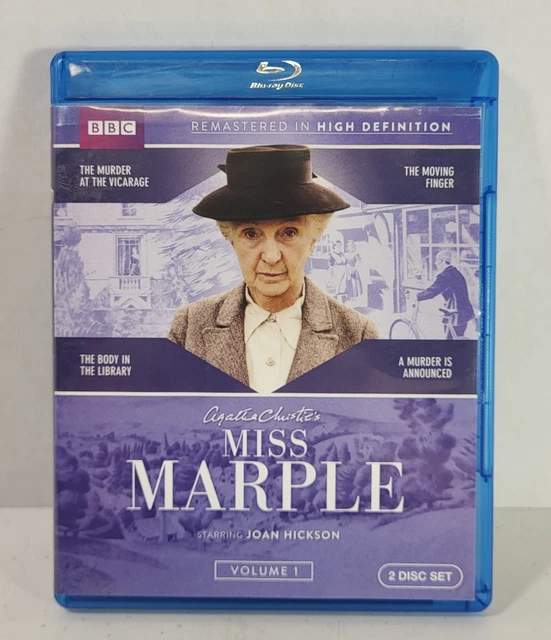AGATHA CHRISTIES MISS Marple, Vol. 1 (Blu-ray Disc, 2014, 2-Disc Set ...