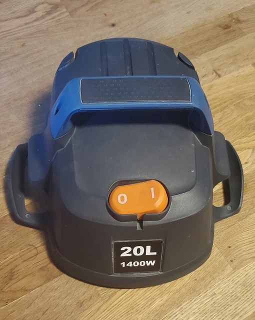 COUVERCLE+BOUTON ALLUMAGE ASPIRATEUR Dexter Power 20l 1400w EUR 7,50 ...