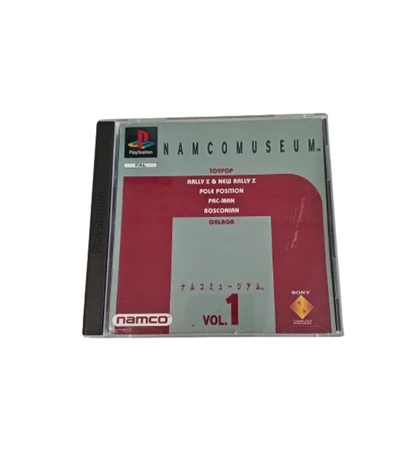 NAMCO MUSEUM VOL 1. SONY PlayStation 1 Game CIB With Map Cased PS1 Vintage 1996 £21.99 - PicClick UK