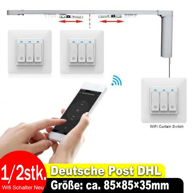 WI-FI SMART ROLLER shutter timer WiFi roller shutter switch curtain ...