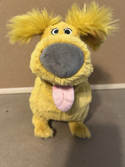 DISNEY PIXAR UP Dug Plush 11 Inch Talking Dog Stuffed Animal Toy Sounds ...