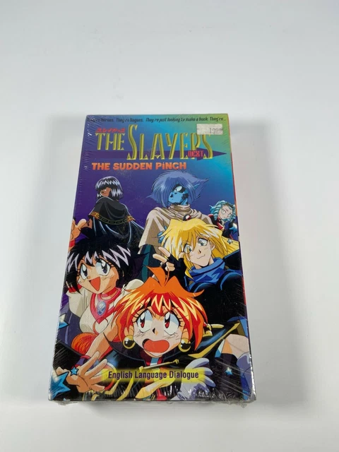 VHS THE SLAYERS Prochain The Sudden Pinch Usine Scellé Manga EUR 20,48 ...