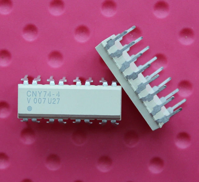 10PCS CNY74-4H DIP-16 Optocoupler, Phototransistor Output,Multichannel chip EUR 12,35 - PicClick DE