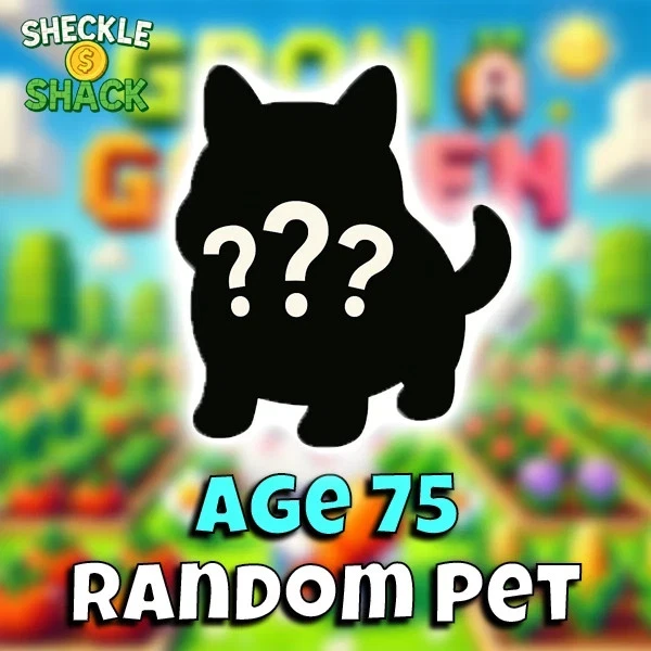 🟢ONLINE🟢AGE 75 PET (Random) Grow a Garden Roblox - Cheap & Fast ...