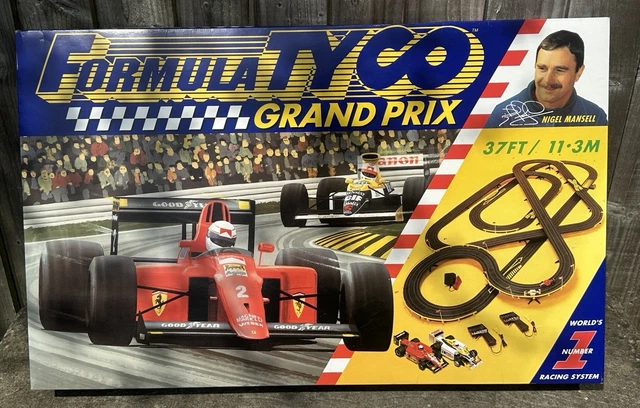 FORMULA TYCO GRAND Prix - 37Ft Track - Nigel Mansell - Complete + Extra ...