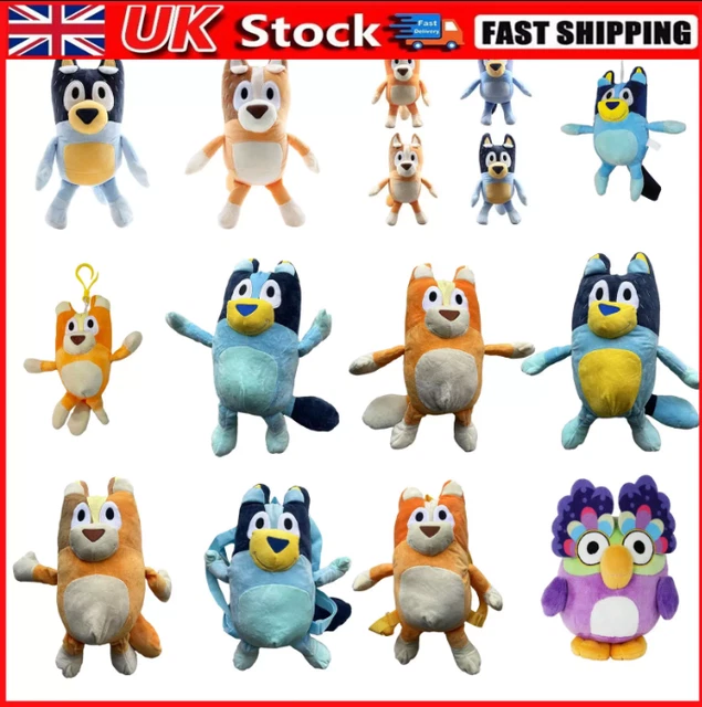 17-40CM BLUEY CHATTERMAX Toy Plush Cuddly Soft Toy Plushie KIds Play ...
