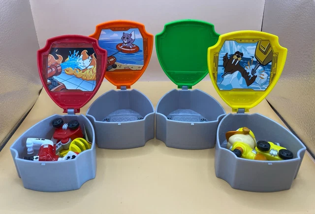 PAW PATROL - Big Truck Pups Containers x 4, 2 With Figures. £10.00 ...