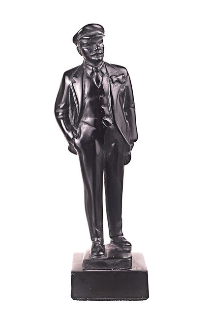 SOVIET RUSSIAN LEADER Vladimir Lenin Stone Bust Statue Sculpture 16 cm ...