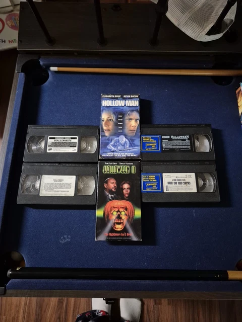 5 HORROR VHS Lot Halloween House Of 1000 Corpses ( Rob Zombie ) Read ...