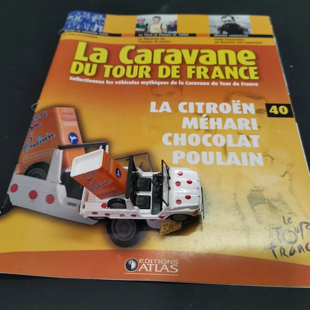 NOREV, CITROËN MÉHARI chocolat Poulain, TDF 1977,La Caravane du TDF ...