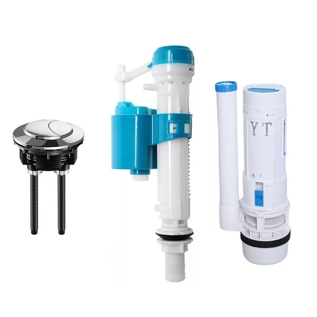TOILET FLUSH REPLACEMENT Kit with Adjustable Dual Flush System for ...