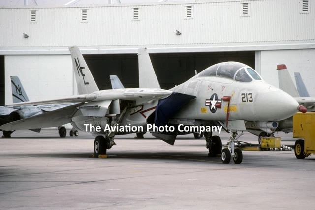 US NAVY VF-2 Grumman F-14A Tomcat 161603/NE-213 (1991) Photograph £1.20 ...
