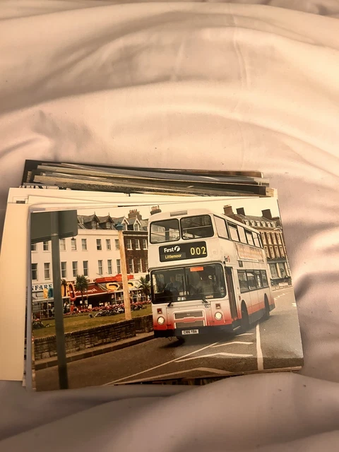 BUS PHOTO LEYLAND Olympian C186 YBA First £0.99 - PicClick UK