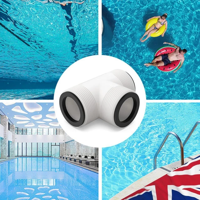 USEFUL POOL HOSE Extender with 3 L Rings Controlling Flow for Intex ...