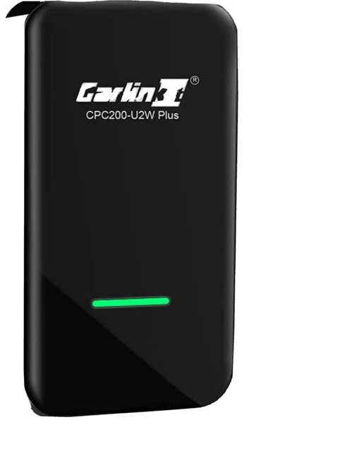 GARLIN KIT CPC200-U2W Plus Black Wired CarPlay to Wireless CarPlay ...